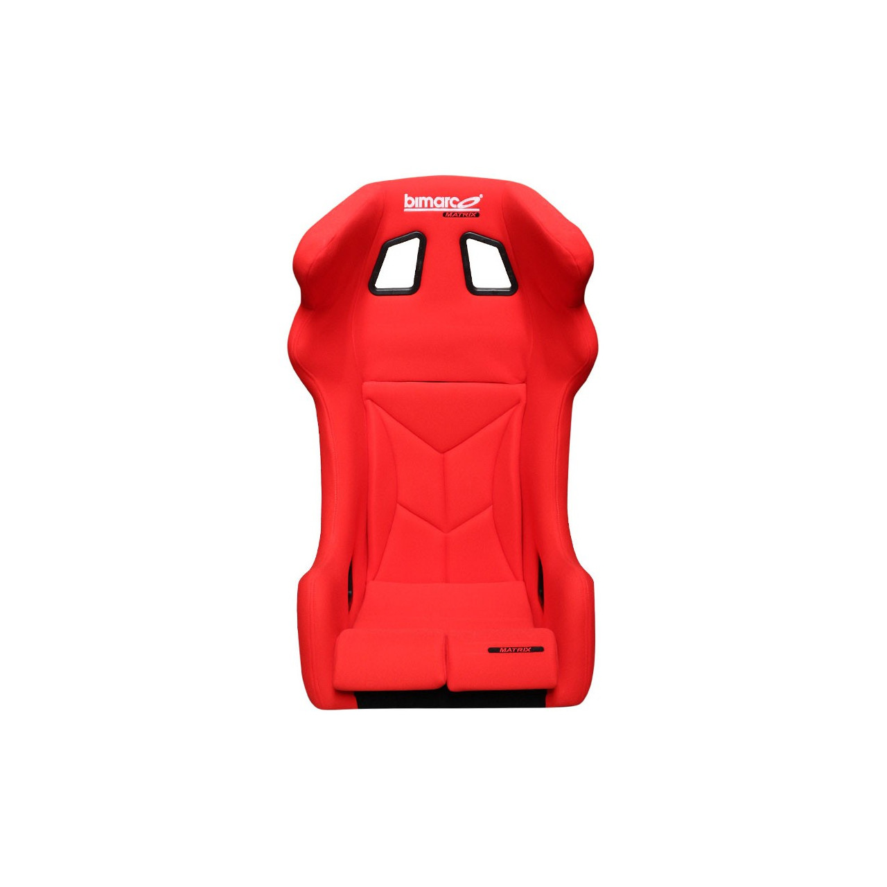 Bimarco Matrix FIA Red bucket seat Seat variant R1 Red velour Logo ...